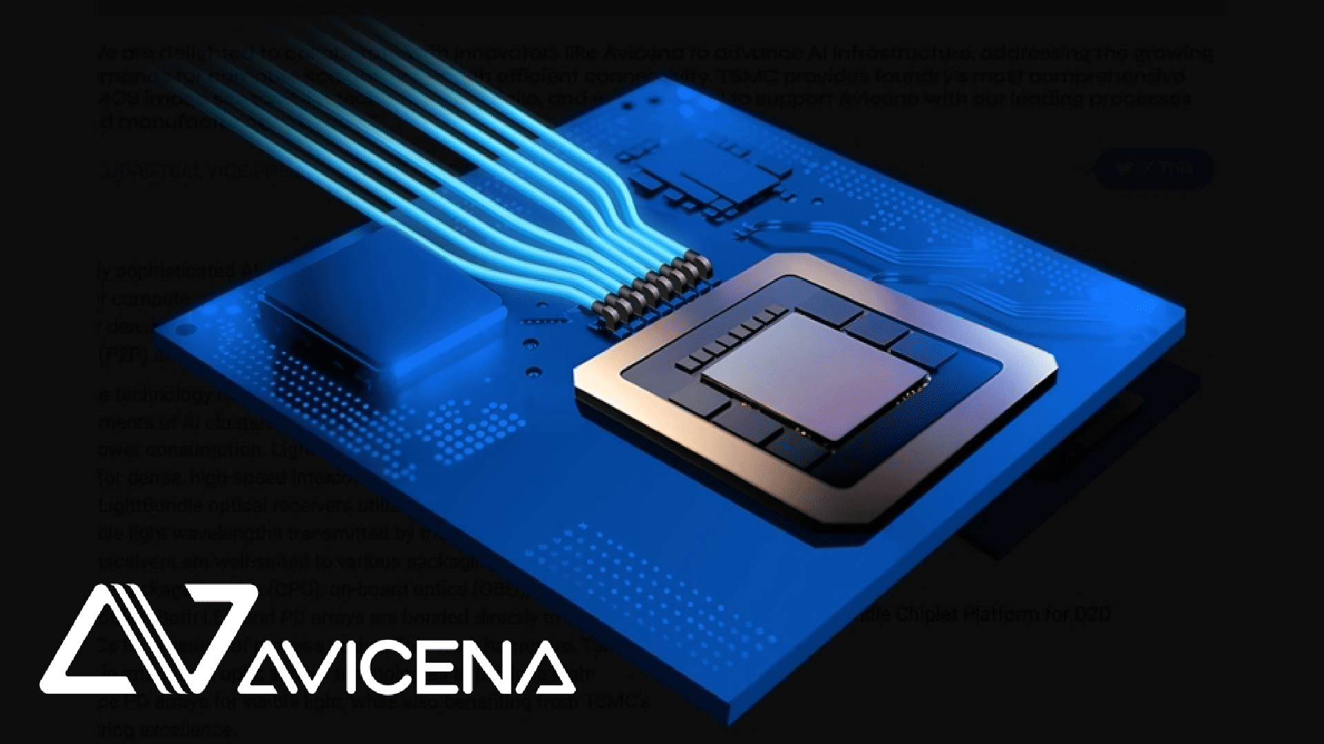 Avicena Advances microLED and Photodetector Arrays for AI Optical Links